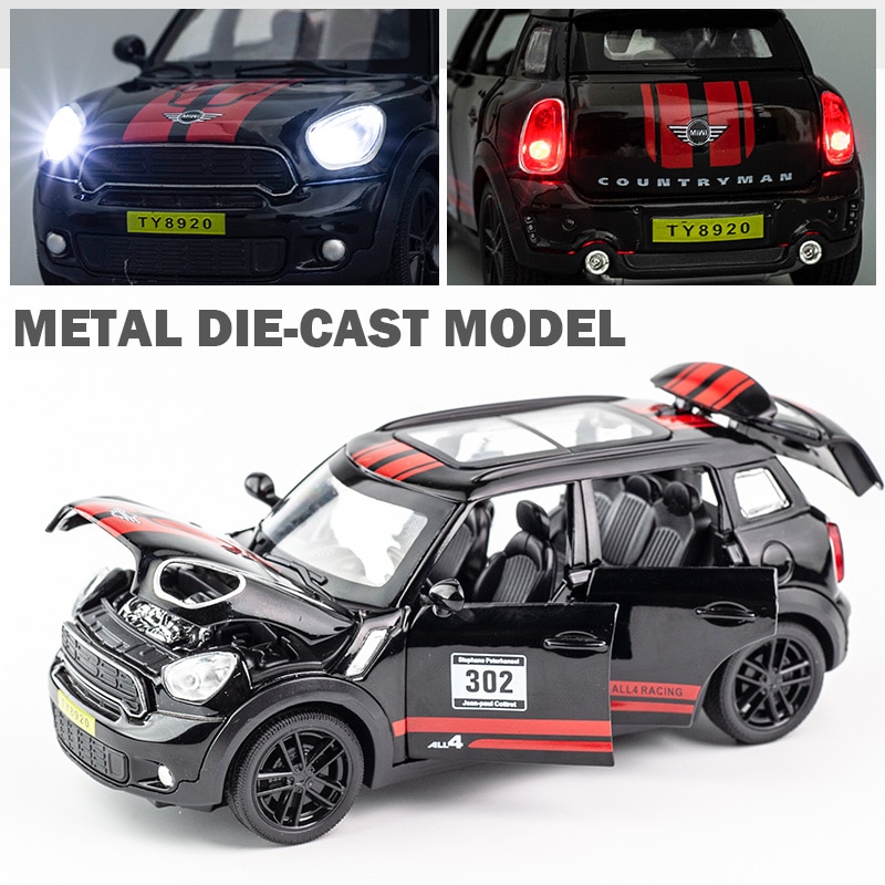 1:32 Toy Car BMW Mini Countryman Diecast Alloy Metal Car Model for MINI ...