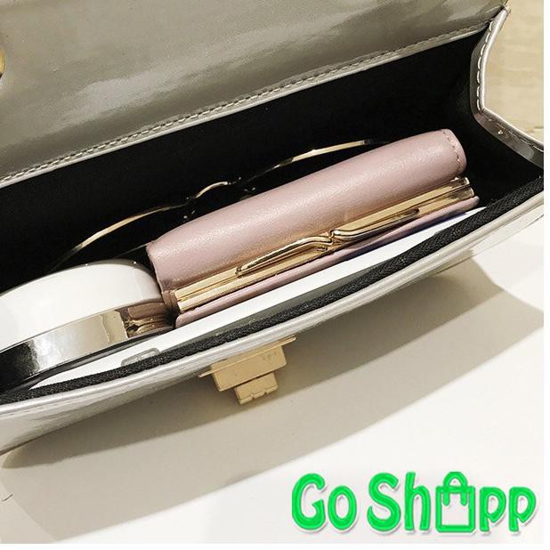 Code-764 กระเป๋าสะพายไหล่ หนังแวววาว นําเข้า สําหรับผู้หญิง ...