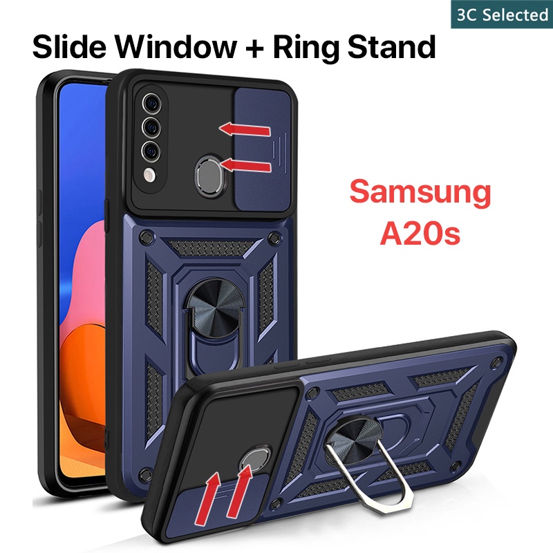 เคส Samsung A20S A10S A20 A30 A30S A50 A50S หน้าต่างบานเลื่อน การ ...