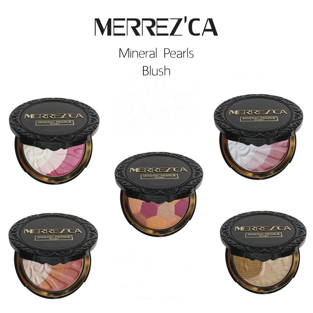 Merrezca Mineral Pearls Blush บรัช เมอร์เรซก้า - beautyhealthshop ...