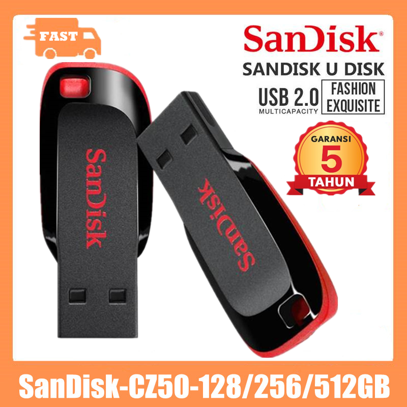 Sandisk FlashDrives 128GB/256GB/512GB CZ50 USB 2.0 USB Flash Drive USB ...