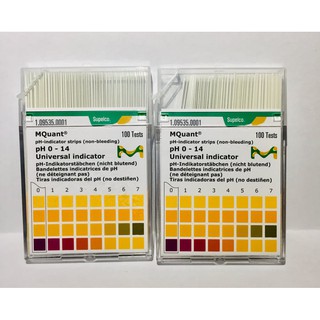 กระดาษวัดค่า pH, pH paper 0-14 (Merck) | Shopee Thailand