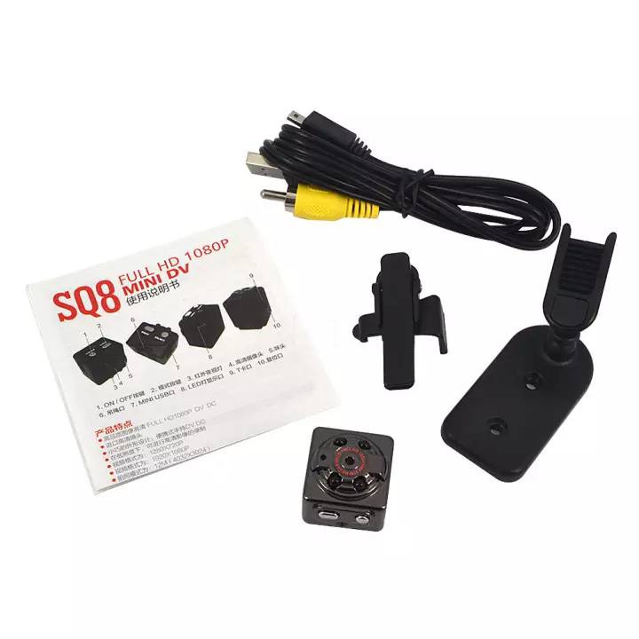 กล้องจิ๋ว SQ8 Mini Sport DV Camera 1080P Full HD - ku.brcam - ThaiPick