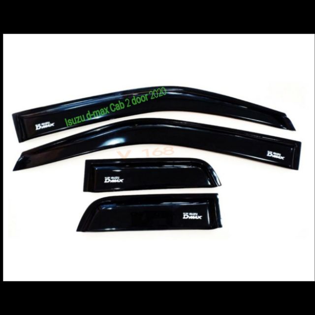 คิ้วกันสาดข้างประตู รถยนต์ Isuzu D - max Cap - 2020 - np.4289 - ThaiPick