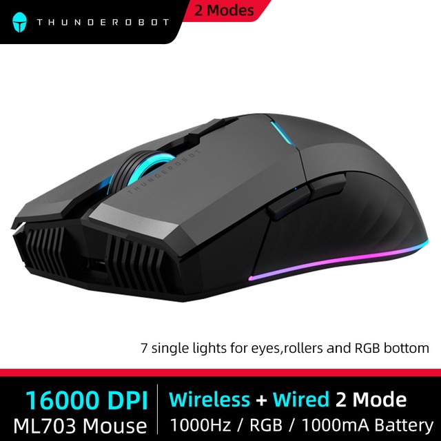 ThundeRobot ML703/ML701/MG701 Wired/ Wireless Gaming Mouse 2.4G ...