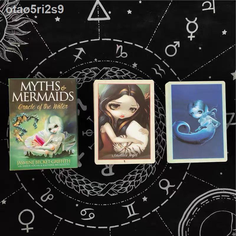 Water Myth and Mermaid Oracle Card พร้อมคำแปลภาษาจีนและการปรับแต่งภาษา ...