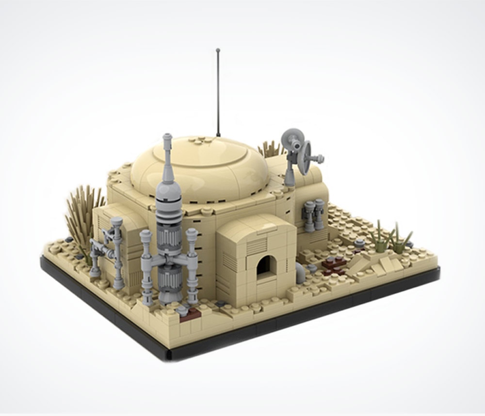 MOC-50144 Owen Lars' Home On Tatooine บล็อกอาคาร Star Wars Series เด็ก ...