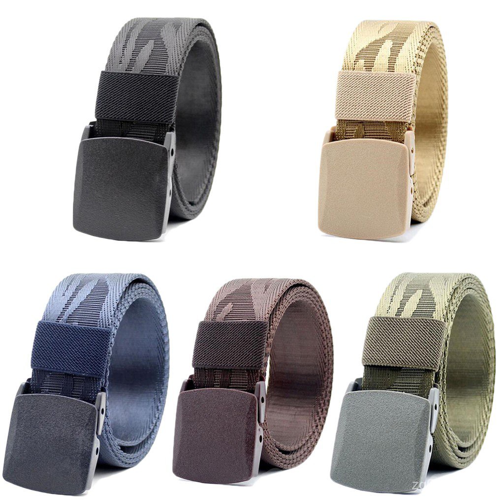 N5 Original Genuine Canvas Halal Automatic Buckle Men Belt 1 Year ...