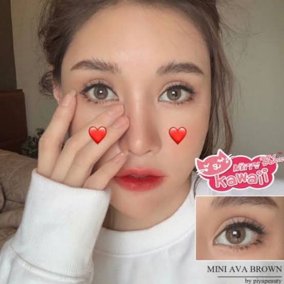 Mini Ava Gray Brown Kittykawaii - nuttapontrev - ThaiPick