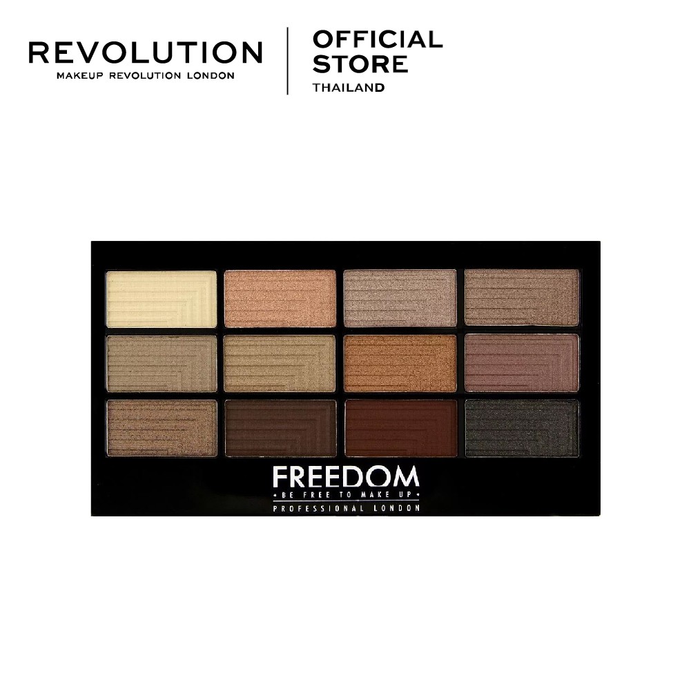 Freedom Makeup Pro 12 Eyeshadow - le fabuleux | Shopee Thailand