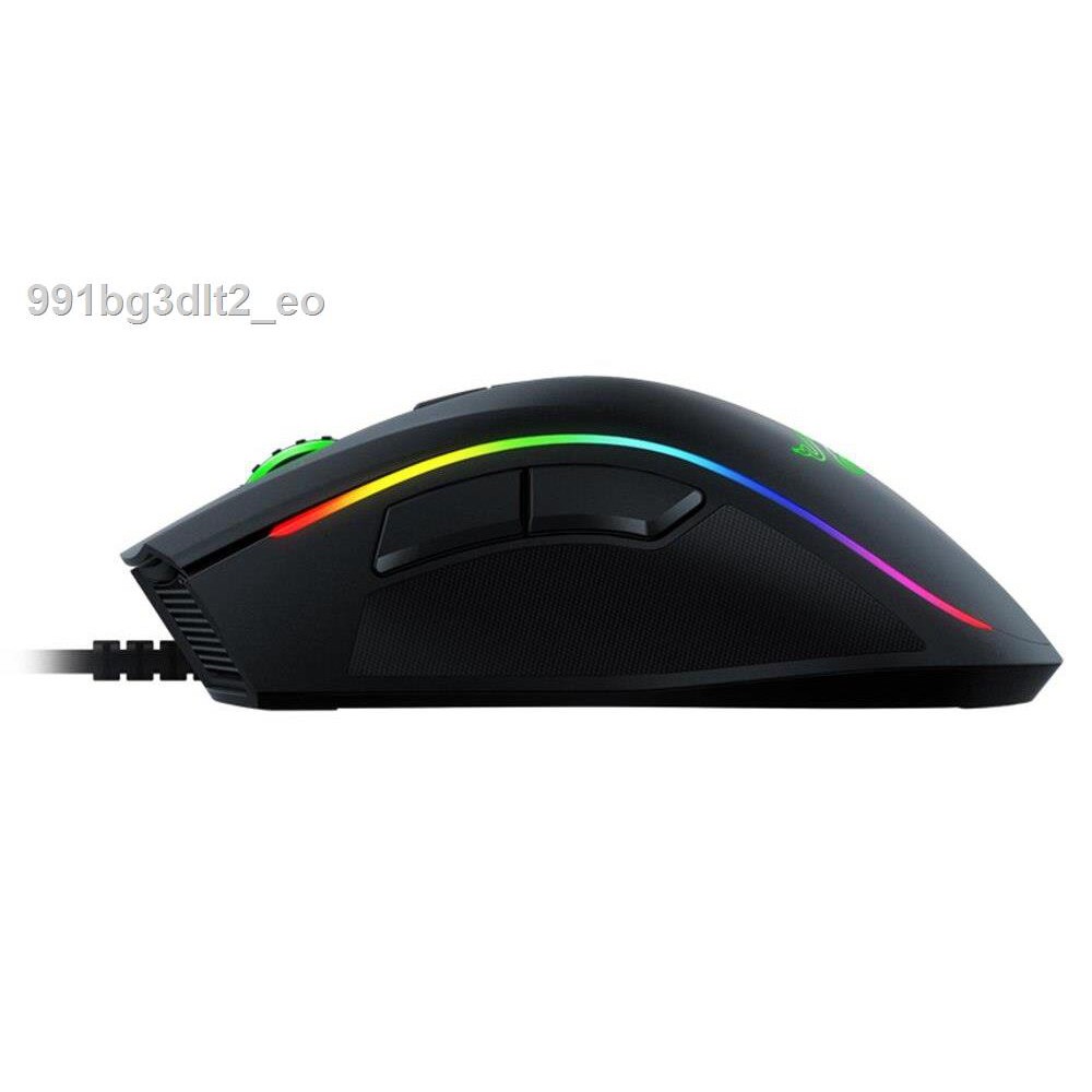 มีสินค้า???? Original Razer DeathAdder Essential Colorful glare Wired ...