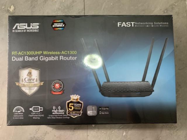 ASUS RT-AC1300UHP ประกันศูนย์ไทย 5ปี ASUS RT-AC1300UHP Dual-Band Wi-Fi ...