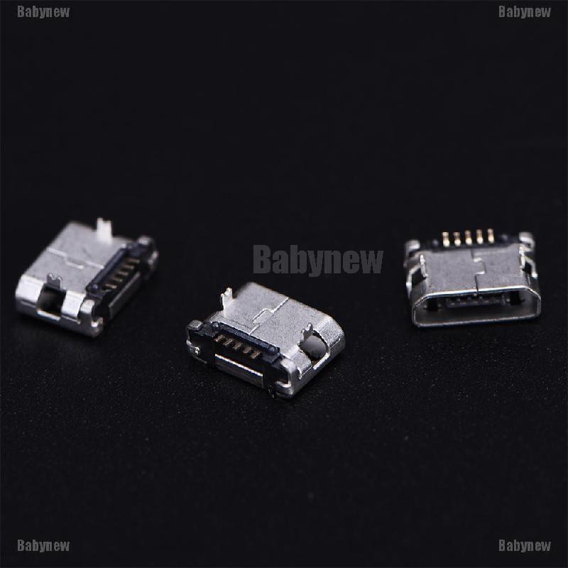 อุปกรณ์เชื่อมต่อ Micro USB 5 Pin B Type สำหรับเชื่อมต่อ 5 Pin 10 ชิ้น - babynew.th - ThaiPick