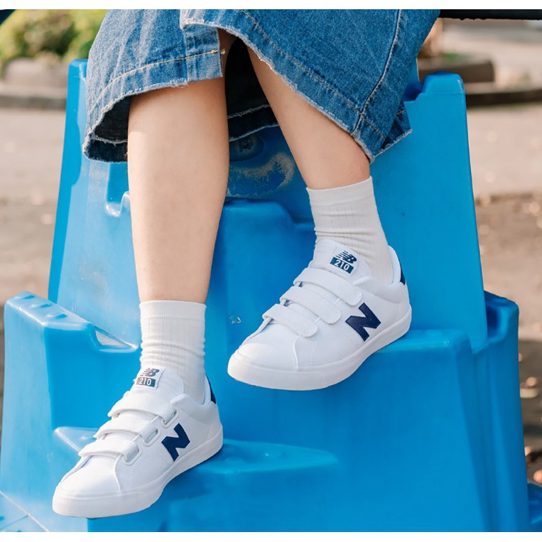 New balance NB New balance 210 Series Velcro รองเท้าผ้าใบลําลอง สีเบจ ...