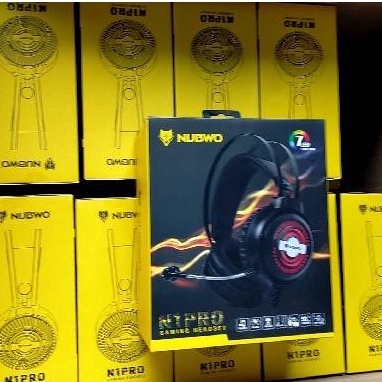 หูฟังเกมมิ่ง NUBWO N1Pro Stereo Headset Gaming หูฟังครอบหู หูฟังคอม โน๊ตบุ๊ค ระบบสเตริโอ กระหึ่ม ...