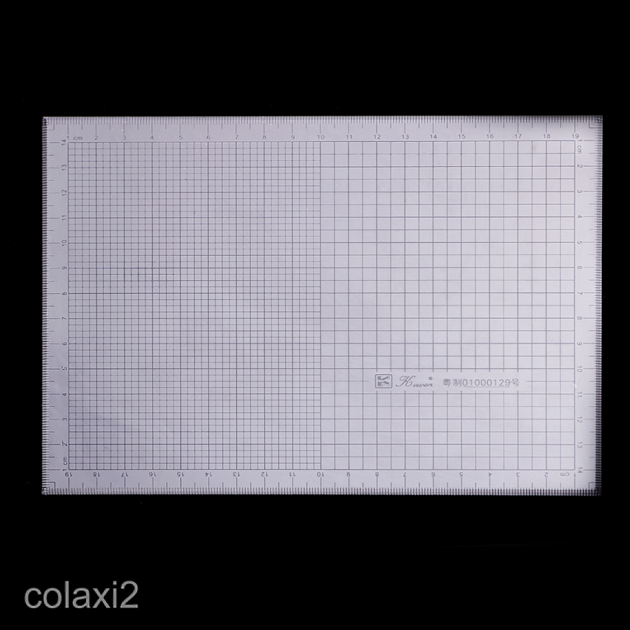 Acrylic Coordinate Ruler Graph Chart Ruler Scale Grid Ruler for ...