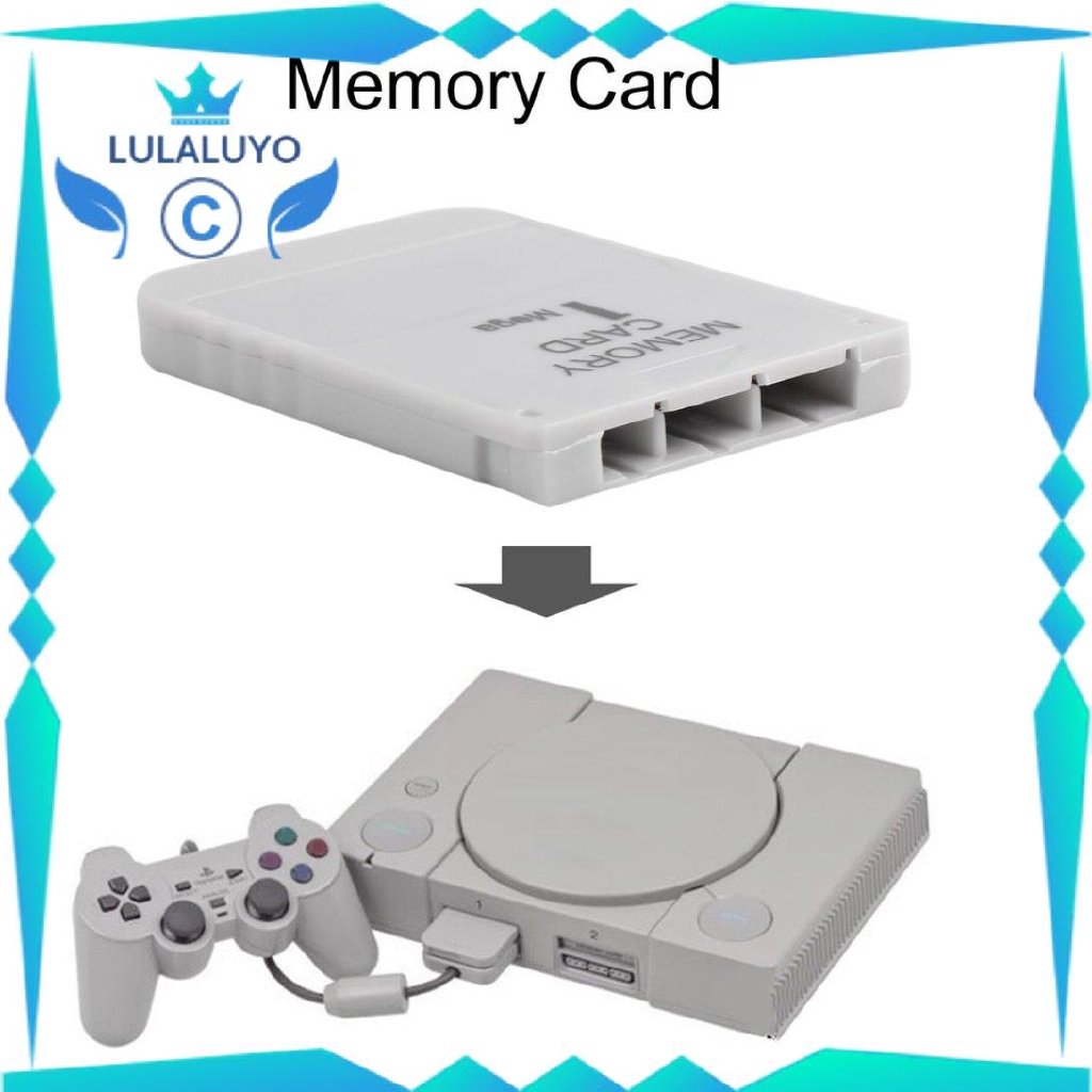 Mc Ps1 การ์ดหน่วยความจํา 1 เมกะสําหรับ Playstation 1 One Ps1 Psx ...