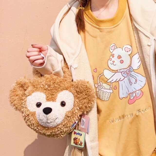 พร้อมส่ง Duffy & Shellie May Crossbody Bag กระเป๋าสะพายข้าง หมีขนปุย ...