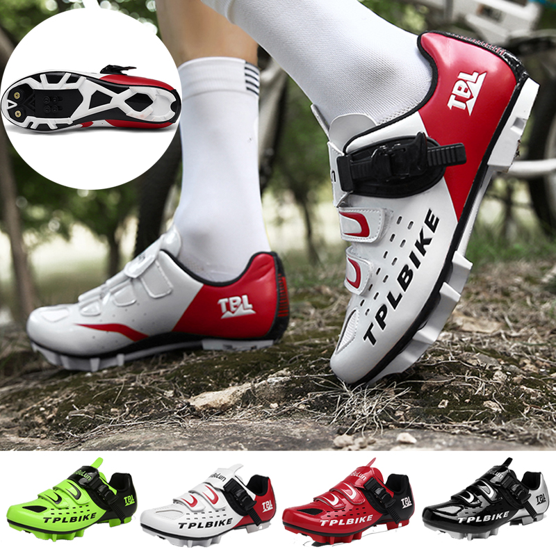 COD Mens MTB Cycling Shoes Outdoor Sport Bicycle Shoes Self-Locking ...