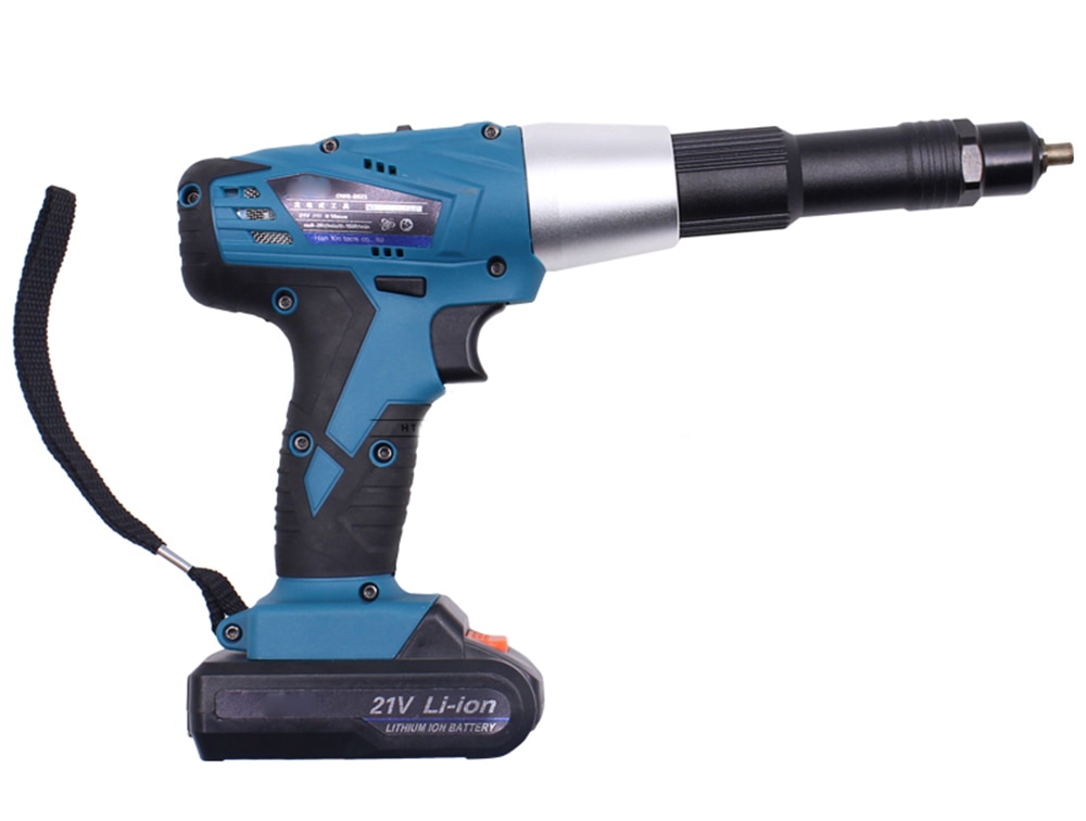 KKX ปืนโลดโผนไฟฟ้าแบบชาร์จไฟไร้สายแบบพกพารองรับหมุดย้ำ 2.4 มม. 3.2 มม. ...