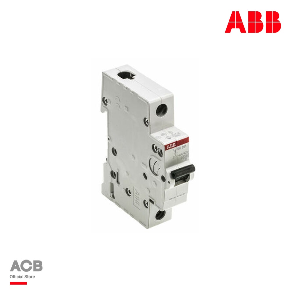 ของแท้ ใหม่ ขายดี ล่าสุด 2022 ABB - SH201-C6 ลูกย่อยเซอร์กิตเบรกเกอร์ 6 แอมป์ 1 โพล 6kA, ABB ...