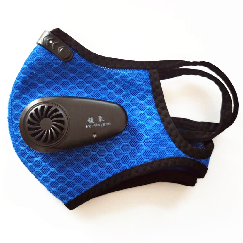 Face Mask with Masks Portable Fans Reusable Mini Personal Wearable Air ...