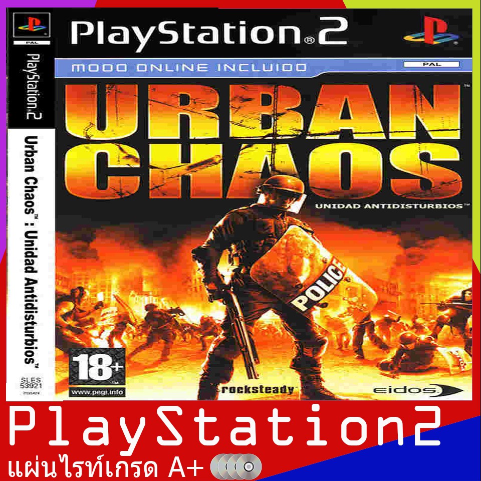 Urban Chaos - Riot Response (USA)[PS2] | Shopee Thailand