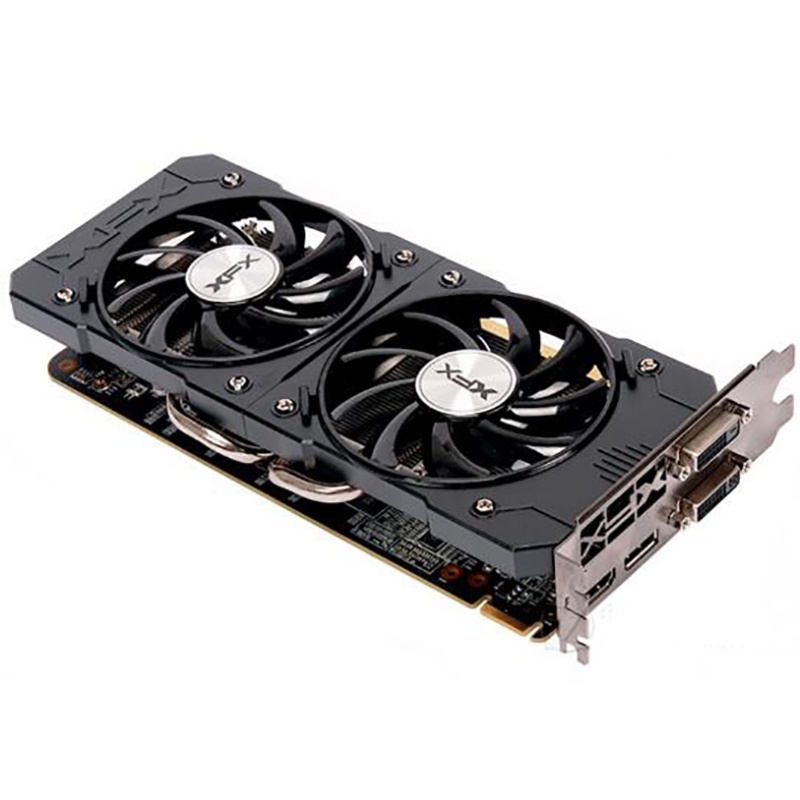 XFX R7 R9 370 4GB Video Card AMD Radeon R7 R9 370X 4GB Graphics Screen ...