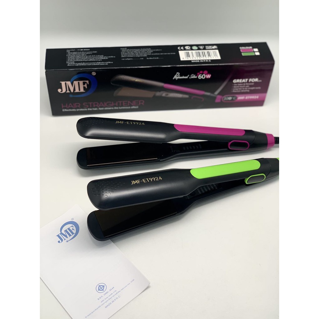 เครื่องหนีบผม JMF ET-9924/CKL-719 ที่หนีบผม เครื่องรีดผม ที่ม้วนผม แกนม้วนผม หนีบผมตรงสวย ...