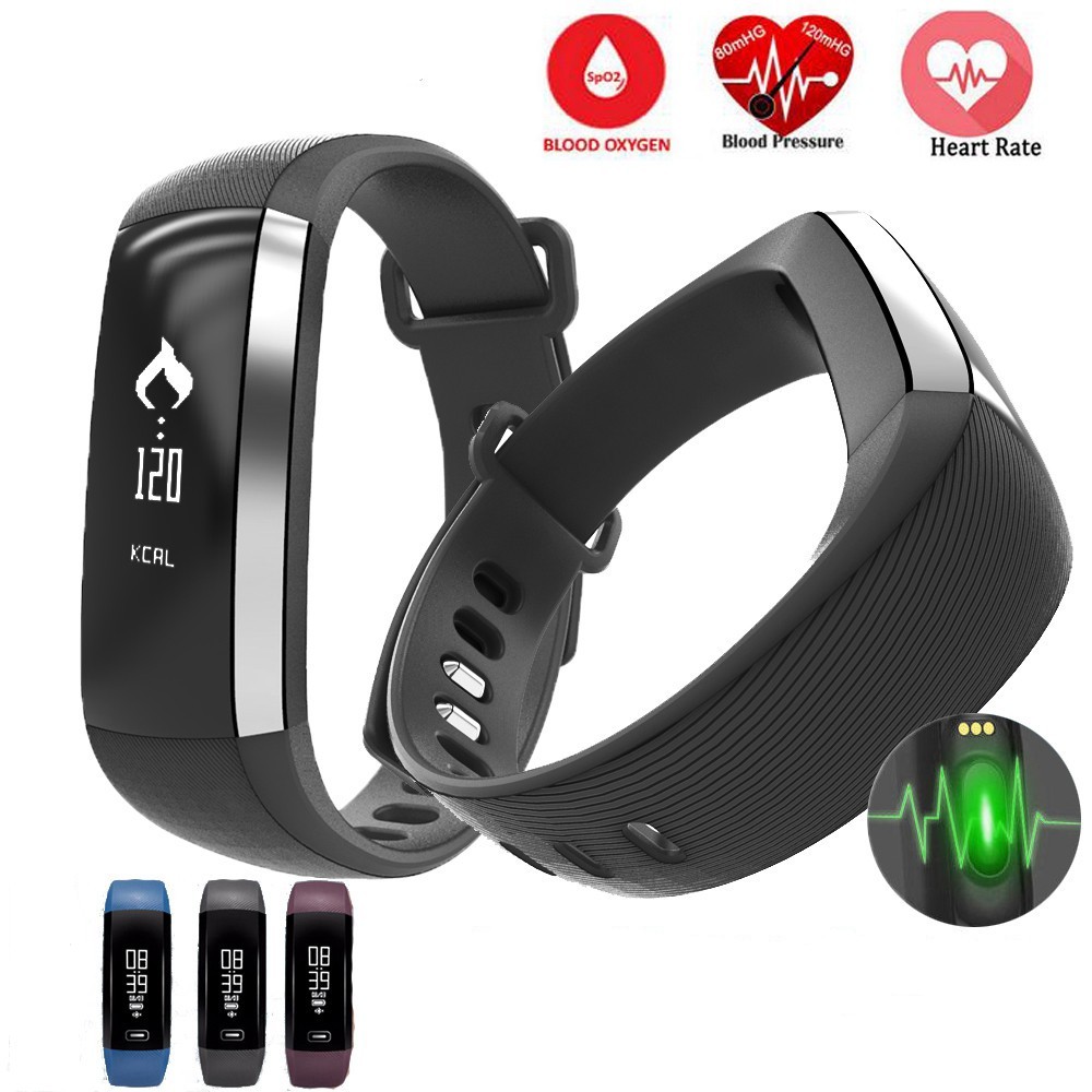 Fitness Tracker Bracelet Smart Band Heart Rate Monitor Watch pzcQ ...