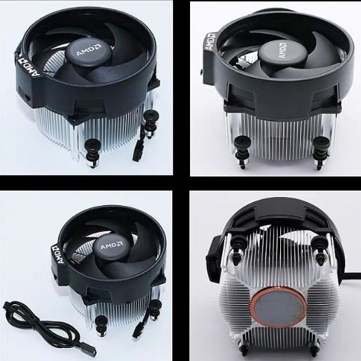 Heatsink AMD Wraith Spire RGB, ฮีทซิงค์ พัดลมระบายความร้อน CPU Cooler ...