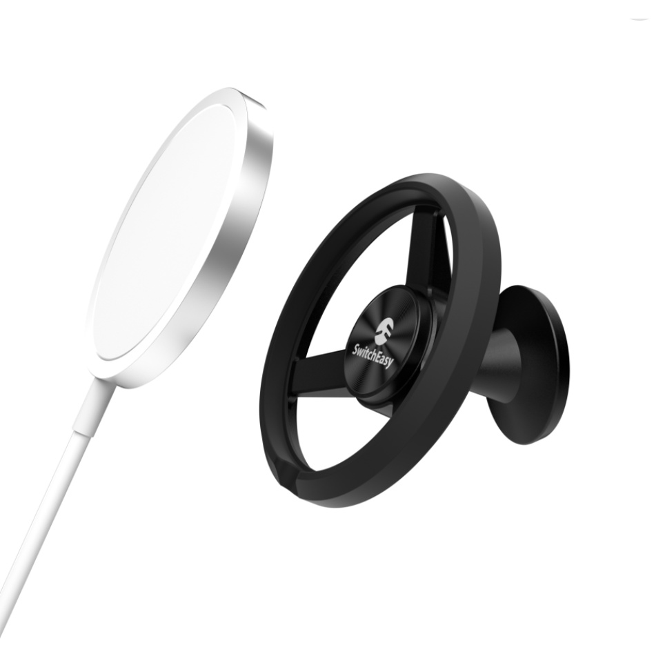 SWITCH EASY MAGMOUNT FOR MAGSAFE ADHESIVE VERSION FOR IPHONE 12 สีดำ ...