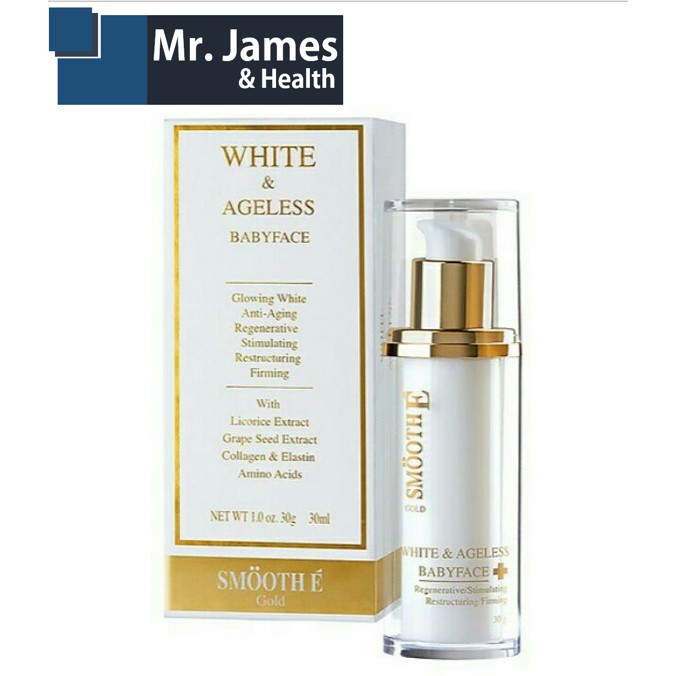 Smooth E Gold White And Ageless BabyFace Cream 30กรัม (1ขวด ...