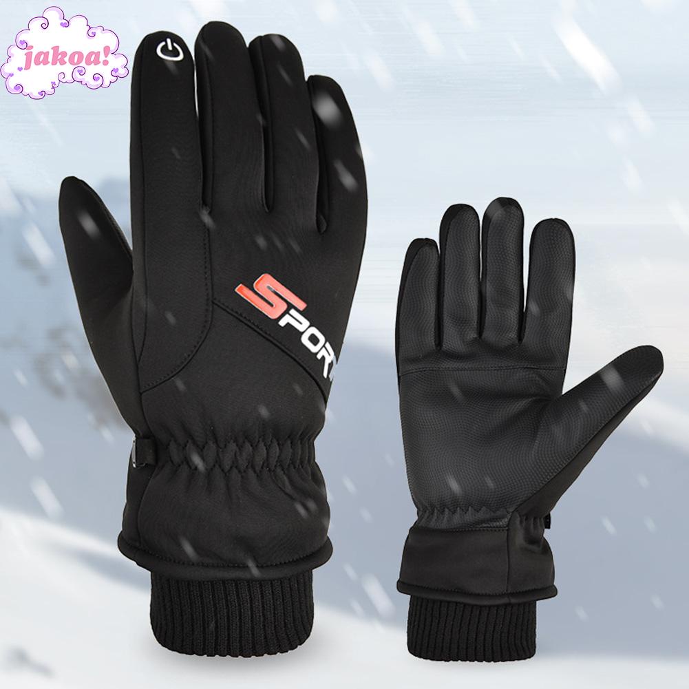 JAKO--Gloves Winter Velvet Touchscreen Cotton Outdoor sports Waterproof ...