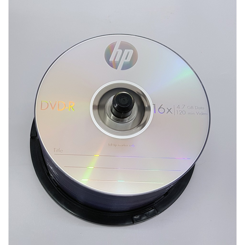 HP DVD-R 4.7 GB 120min P50(NOBOX) DVD แผ่นดีวีดี (กลุ่ม1) - icon2005 ...