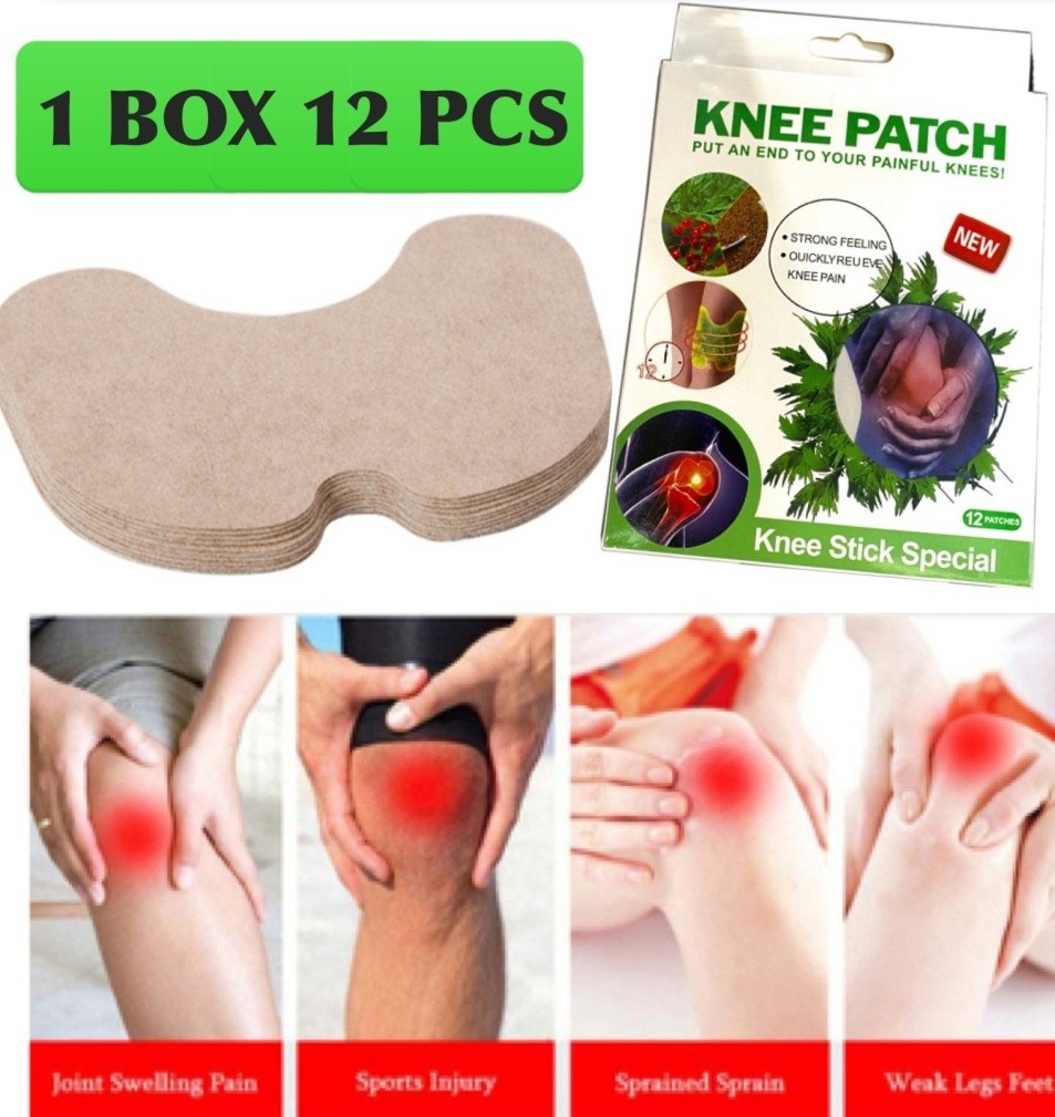 แพค 12 ชิ้น พร้อมส่ง Knee patch Stick Specal แผ่นแปะสมุนไพร ดูแลหัวเข่า ...