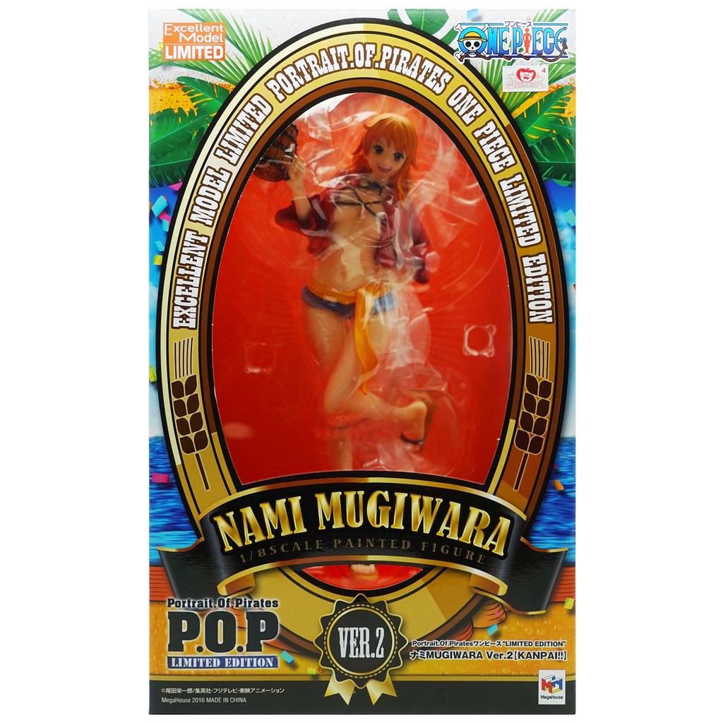 MegaHouse POP One Piece Nami Mugiwara Ver 2 Kanpai 4535123715532 ...