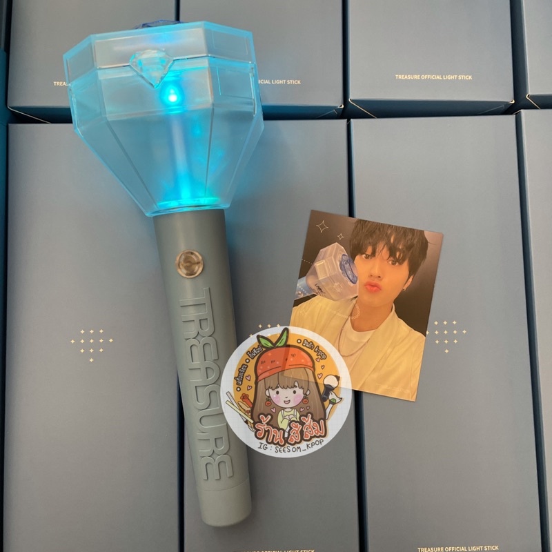[พรี] แท่งไฟ TREASURE OFFICIAL LIGHT STICK ของแท้ | Shopee Thailand
