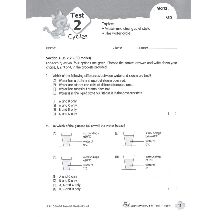 My Pals Are Here Science Tests P5 P6 (3E) - bcn_boonchana - ThaiPick