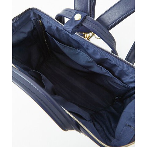 Anello แท้100 RETRO PU leather 3WAY Big Boston Shoulder bag Backpack สี ...