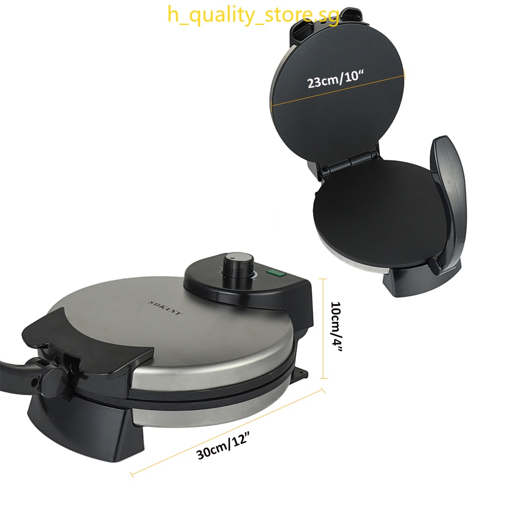 Chapati Roti Maker Flat Bread Pizza Kitchen Tortilla Electric Breakfast ...