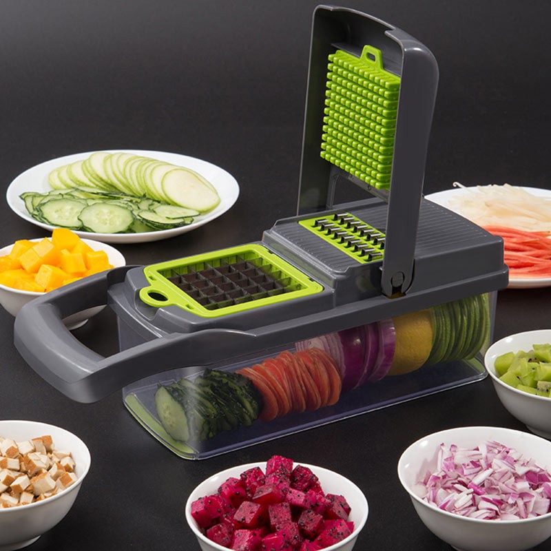 เครื่องปอกผลไม้:New Multifunction Vegetable Cutter Kitchen Accessories ...