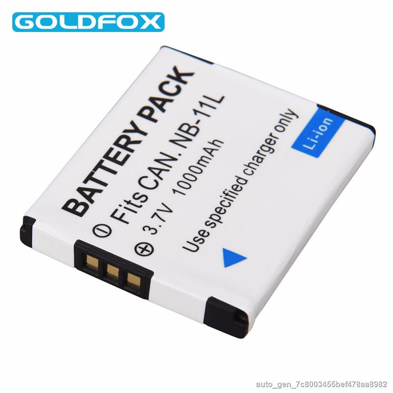 100 Newest NB 11L Camera Battery For Canon A2600 A3500 A4000IS IXUS 125 132 140 240 245 265 155 ...