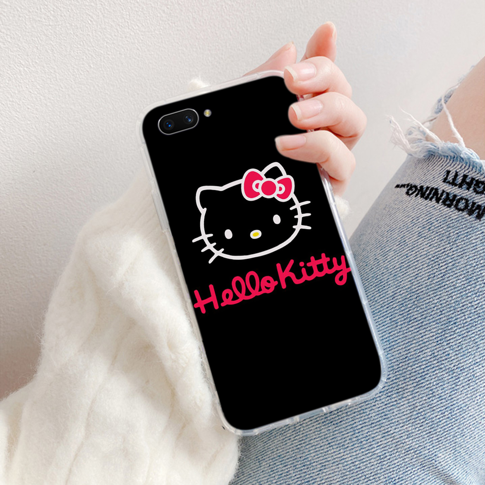เคสโทรศัพท์มือถือพิมพ์ลาย Hello Kitty สําหรับ Oppo A59 F1S A5S A7 A77 ...