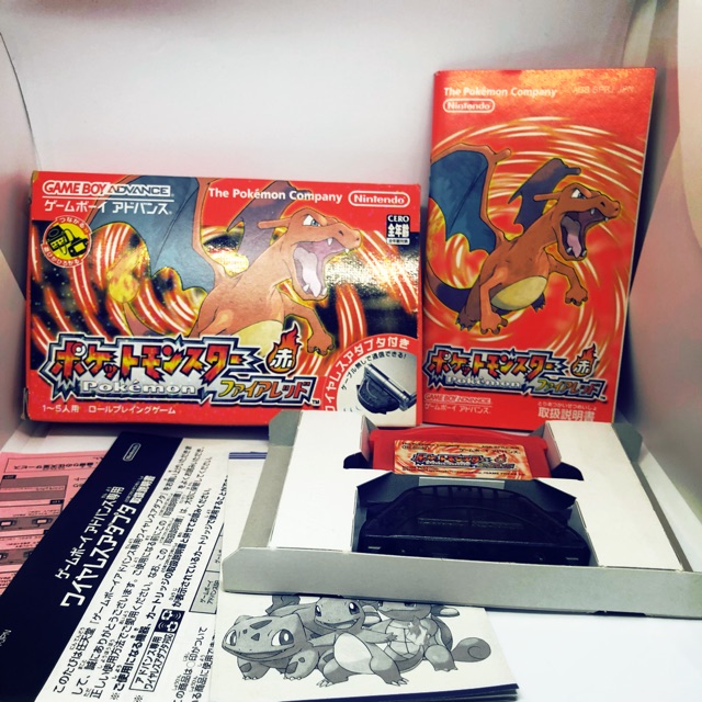 Pokemon red japan ครบกล่อง | Shopee Thailand