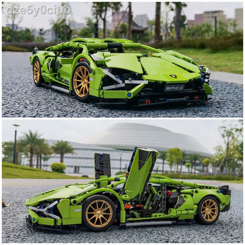 เตรียมจัดส่ง ใช้งานร่วมกับ Lego Lamborghini building blocks Supercar ...