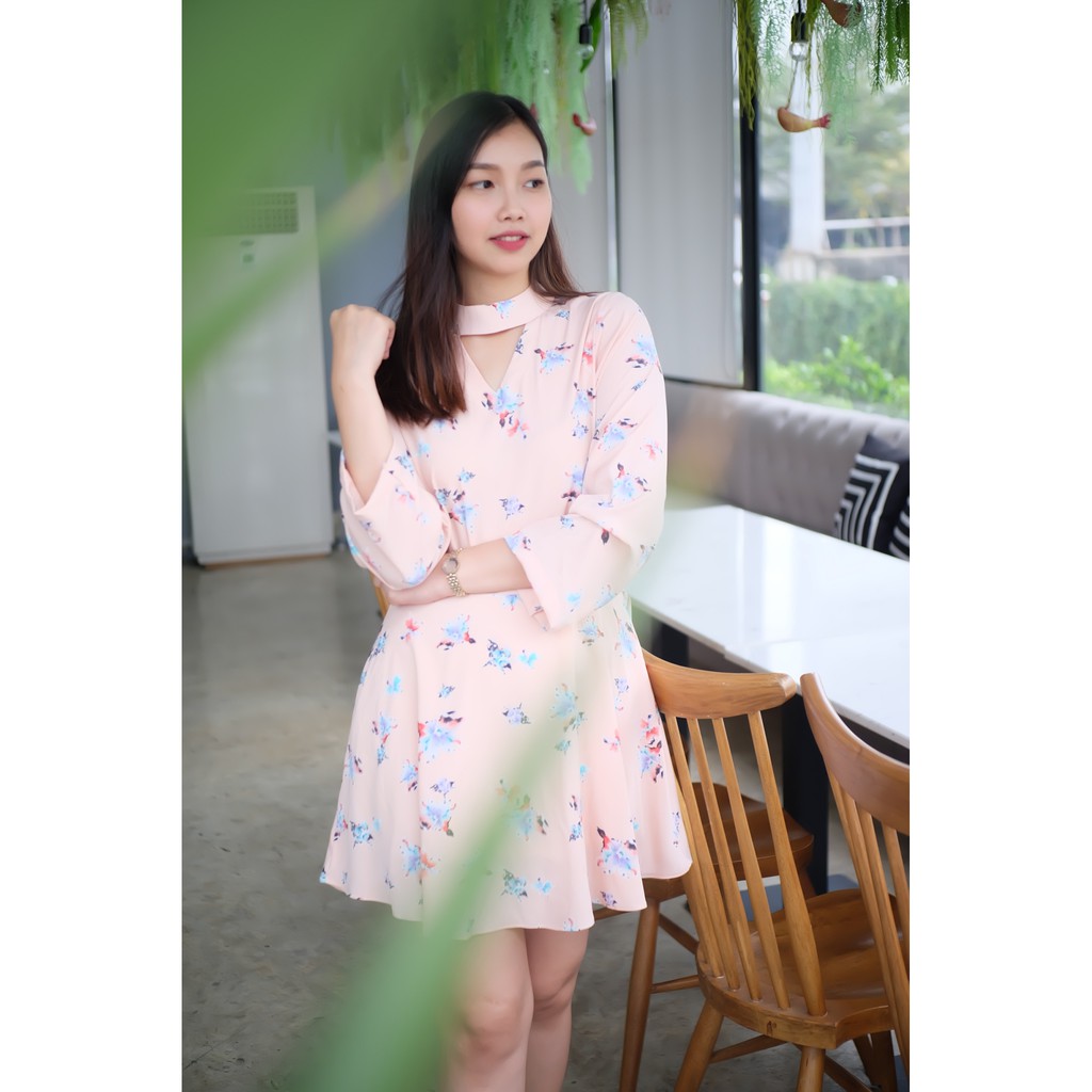 FGMN Poppy Pink Dress - sarinattha - ThaiPick
