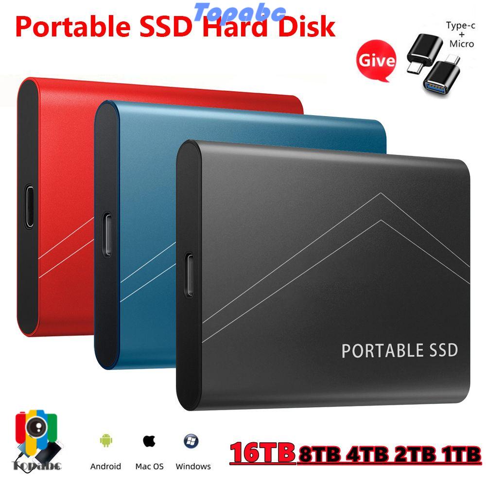 Top ฮาร์ดดิสก์ภายนอก 2TB 4TB 8TB 10TB M.2 SSD USB 3.1 Type-C ความเร็ว ...