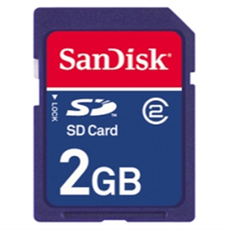 Sandisk 2GB SD Memory card class 2 - 8l1pms4qjn - ThaiPick