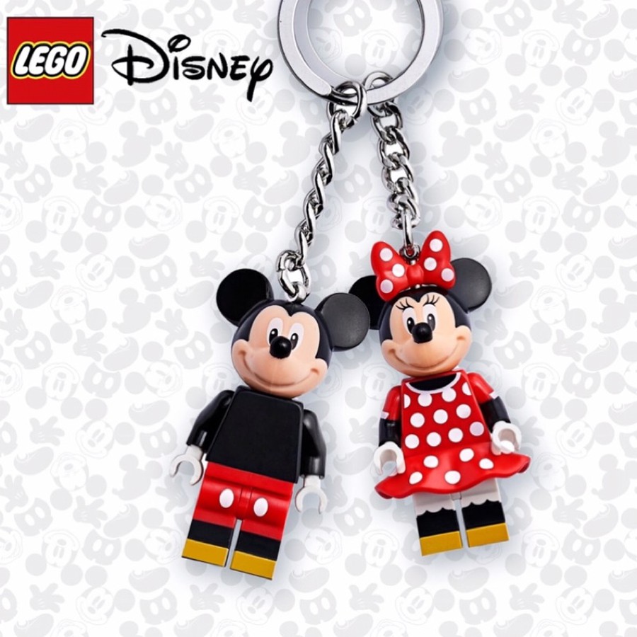 853998 853999 ชุดพวงกุญแจ LEGO Disney - Mickey and Minie Key Chain Set ...